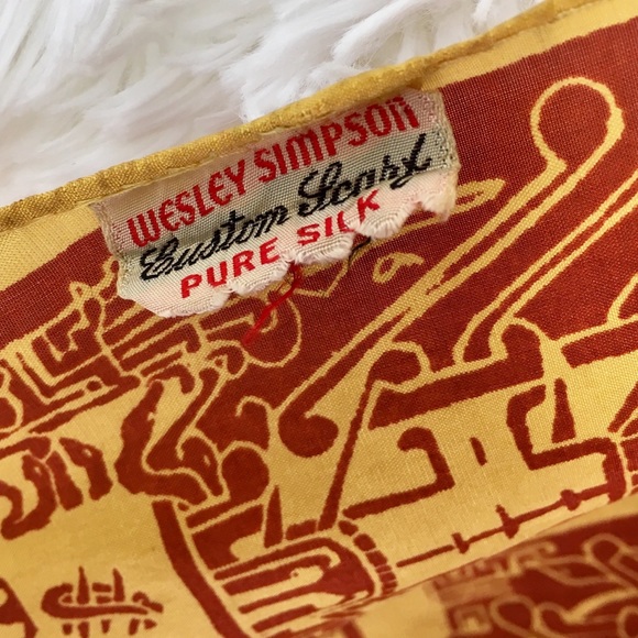 Wesley Simpson | Accessories | Vintage 94s Ww2 Wesley Simpson Art ...